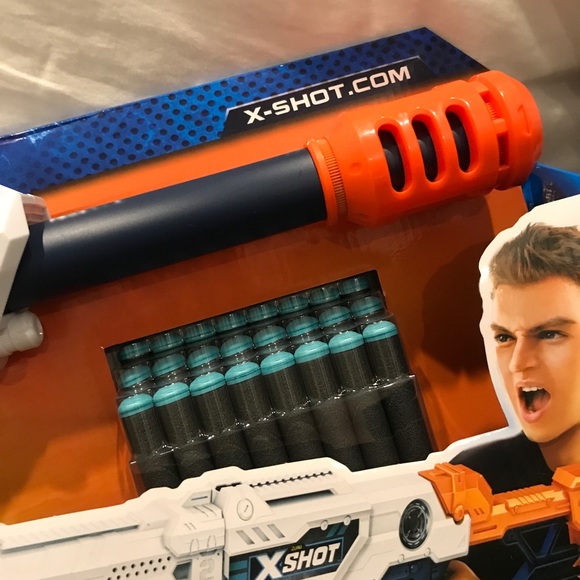 Zuru | Toys | Zuru Xshot Max Attack Semiautomatic Dart Blaster With ...